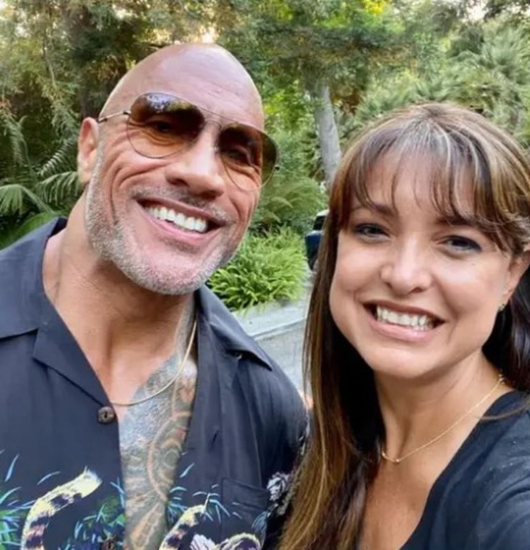 Andrea Estévez conoció a una estrella de Hollywood y se enamoró: la foto