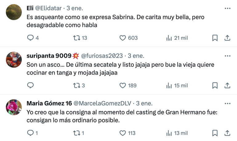 El gesto de Isabel dentro de la casa de Gran Hermano que fue condenado ...