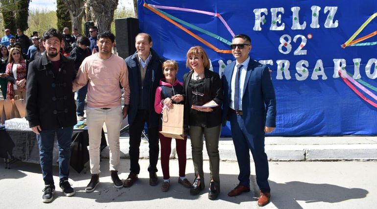 Gutiérrez destacó obras en el aniversario de Mariano Moreno