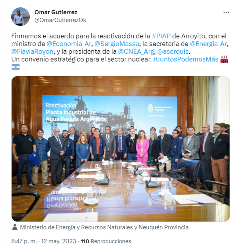 Firmaron el contrato de la PIAP con aval presencial de Gutiérrez y Figueroa