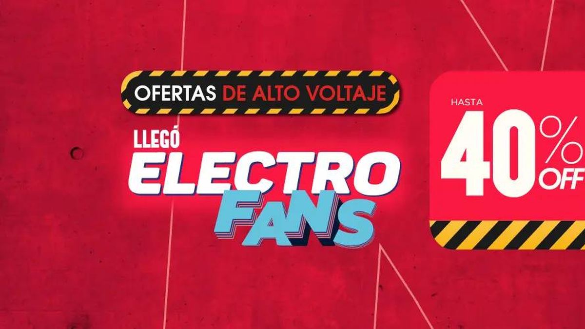 Arrancó Electro Fans, el evento para comprar electrodomésticos con un 40% de descuento