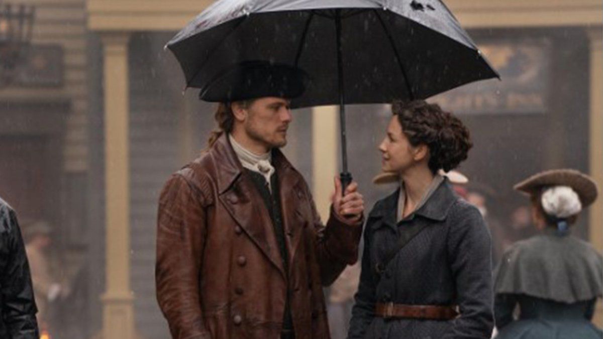 Así se tratan los protagonistas de Outlander en la vida real