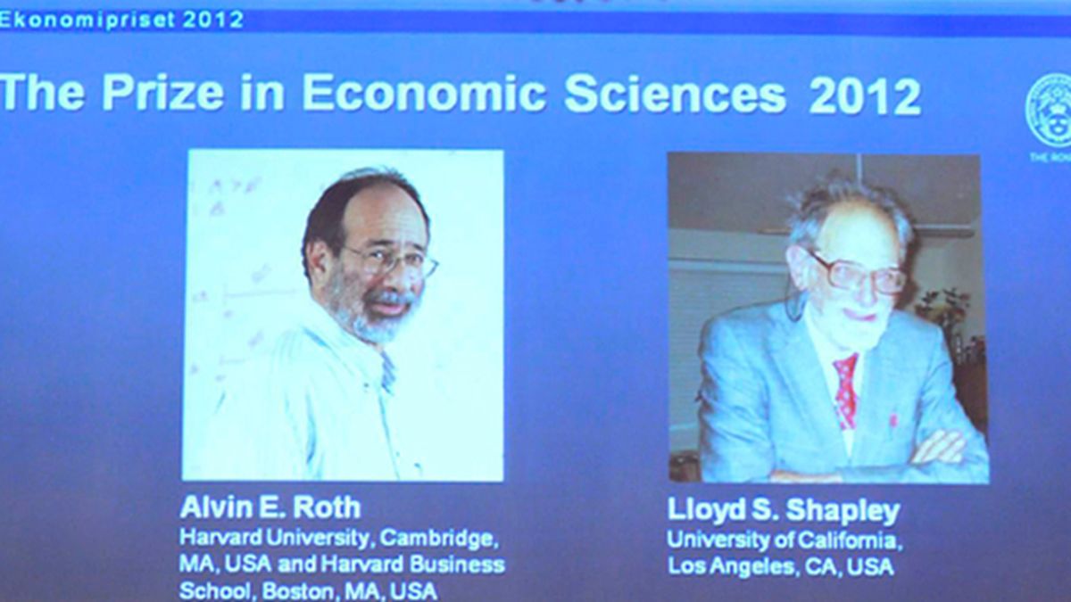 Los norteamericanos Alvin Roth y Lloyd Shapley recibieron el Nobel de ...