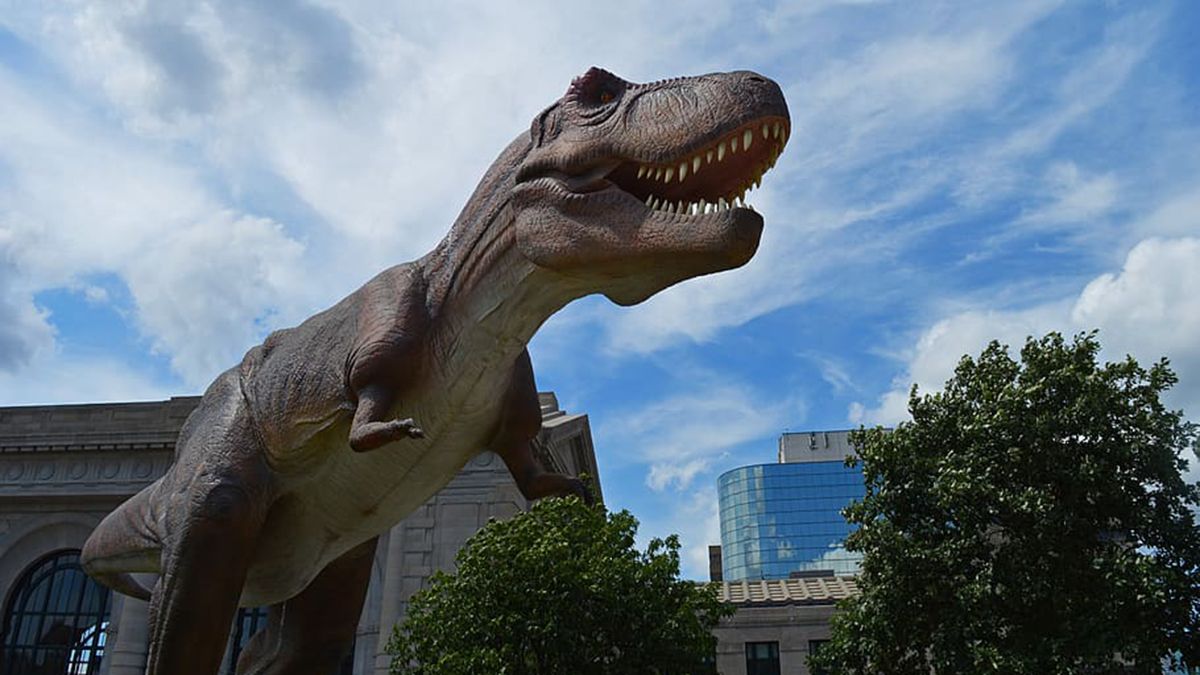 Google Maps captó a un dinosaurio en la Street View