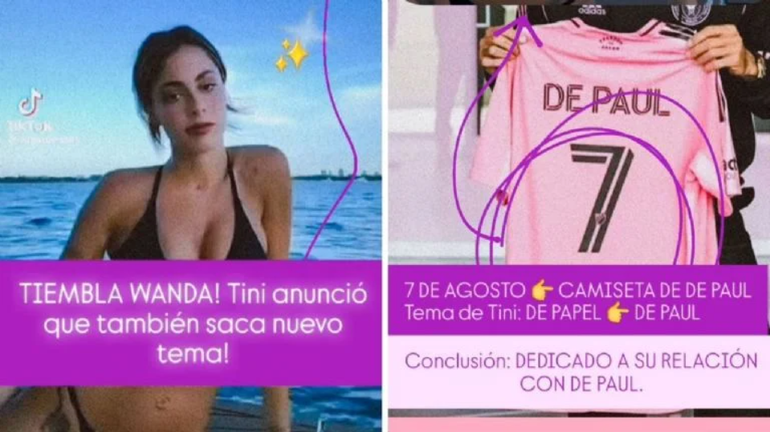 Tini Stoessel sorprendió a sus fans: ¿su nuevo tema está dedicado a Rodrigo De Paul?