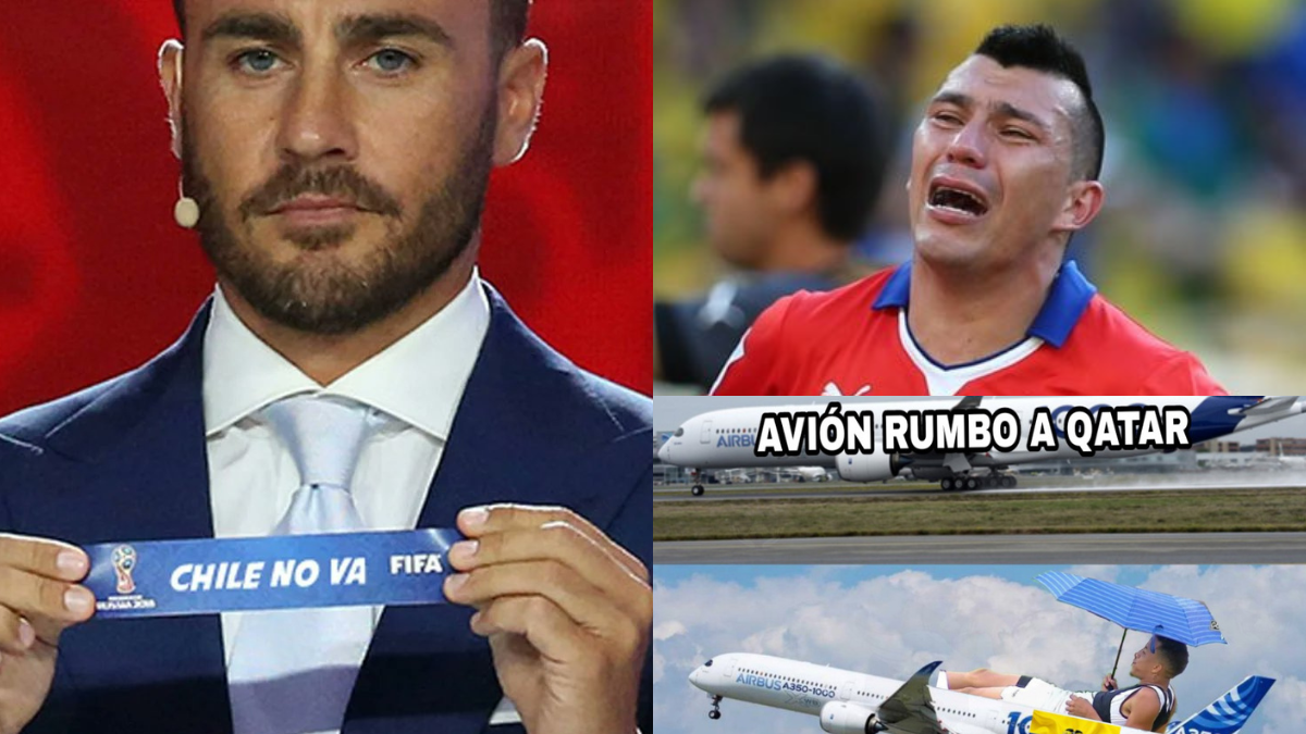 Chile otra vez afuera del Mundial y llueven los memes