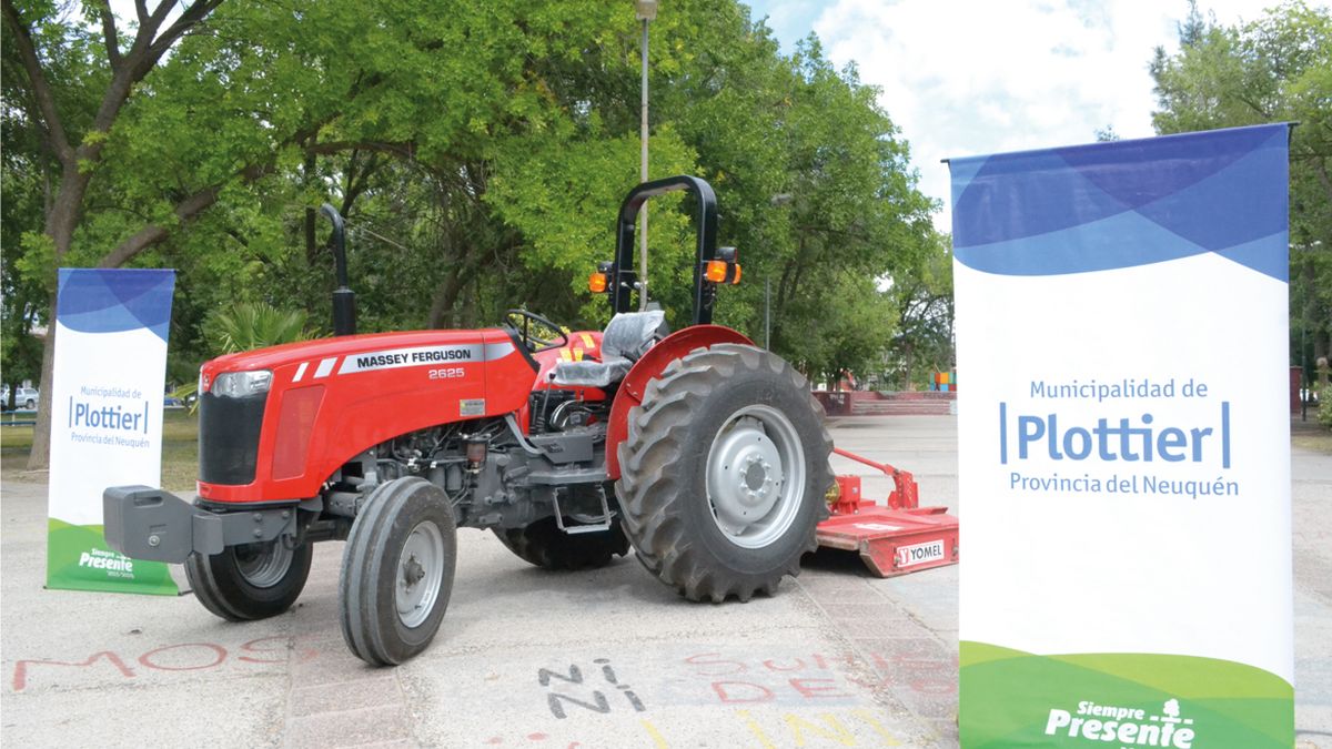 Plottier: la Muni suma 4 camiones y un tractor a su flota