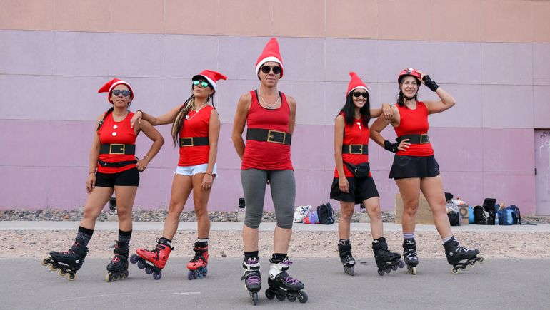 Los rollers se imponen en Neuquén y una escuela enseña cómo andar en la ...