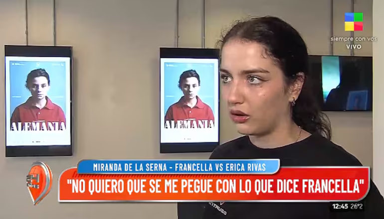Así está hoy Miranda, la hija de Rodrigo de la Serna y Erica Rivas