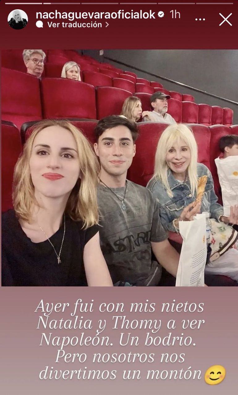 Nacha Guevara presentó a sus 2 nietos: cómo están hoy y cómo se llaman