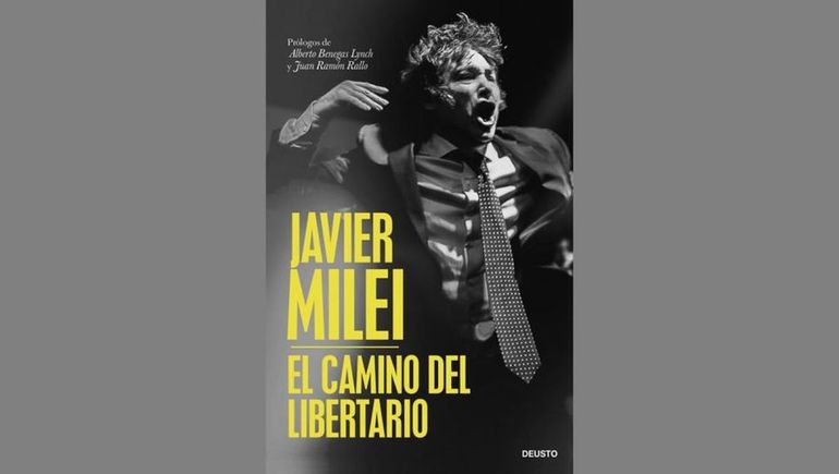 Publican un libro de Javier Milei con datos falsos