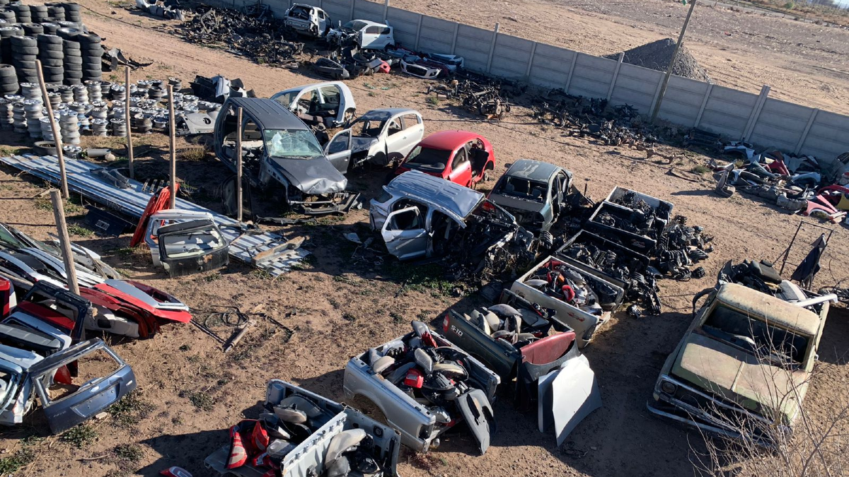 Desarmaderos: la Federal dio con más de 3.000 autos desguazados