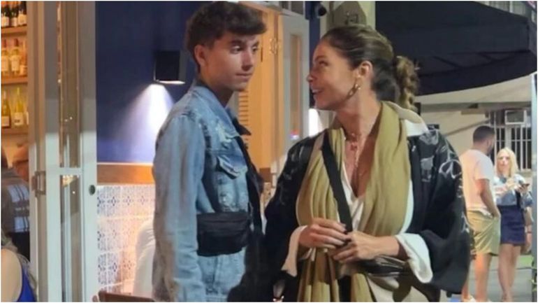 Así está Malek, el hijo de Karina Mazzocco y un famoso corredor de autos