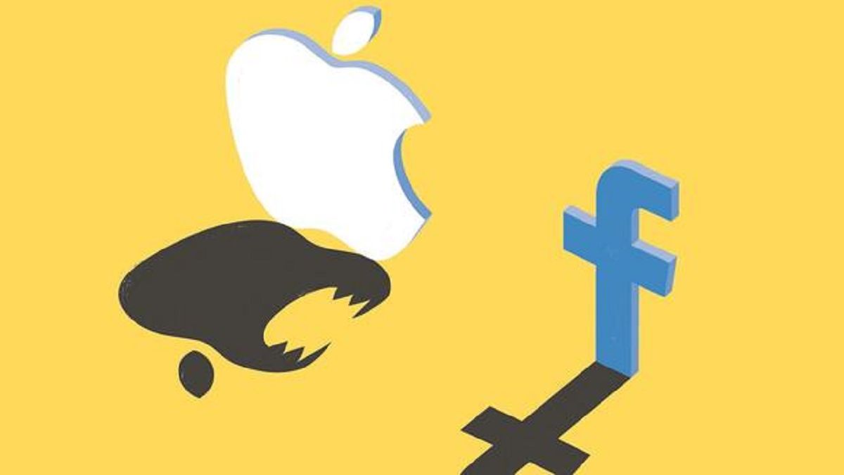 Facebook vs Apple: pelea entre gigantes digitales