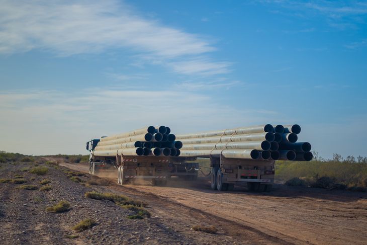 El nuevo oleoducto demostró la sinergia de Vaca Muerta