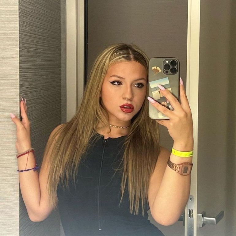 Así está Sol, la hija de Karina La Princesita y El Polaco