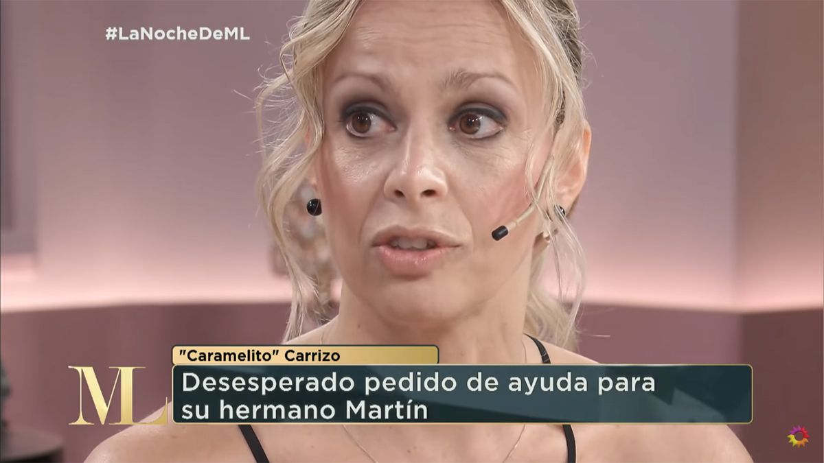 Caramelito contó detalles del tratamiento de su hermano y se quebró en vivo