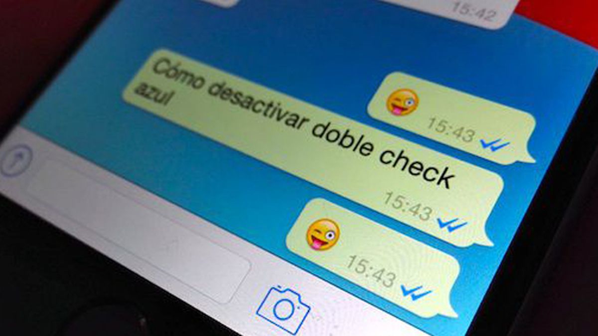WhatsApp: ya se puede desactivar la doble tilde azul