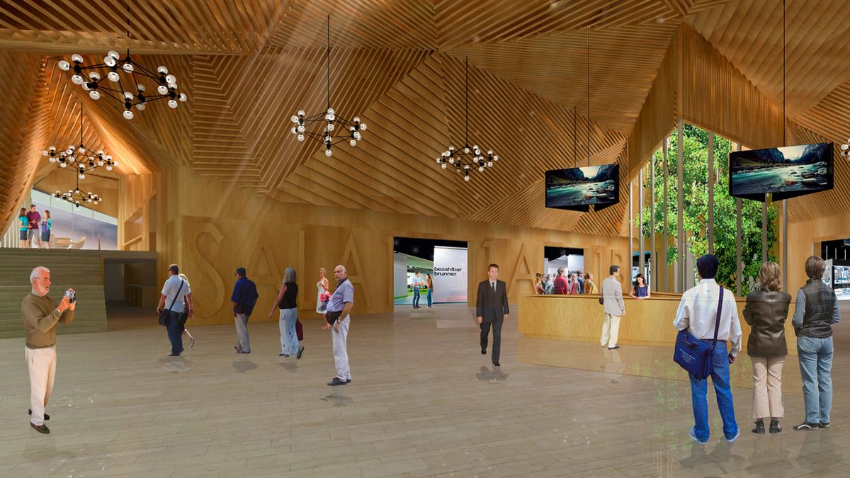 Así se verá el Centro de Convenciones