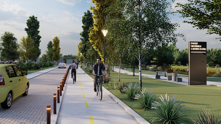 Plottier renovó maquinarias y licitó el primer tramo de la bicisenda ...