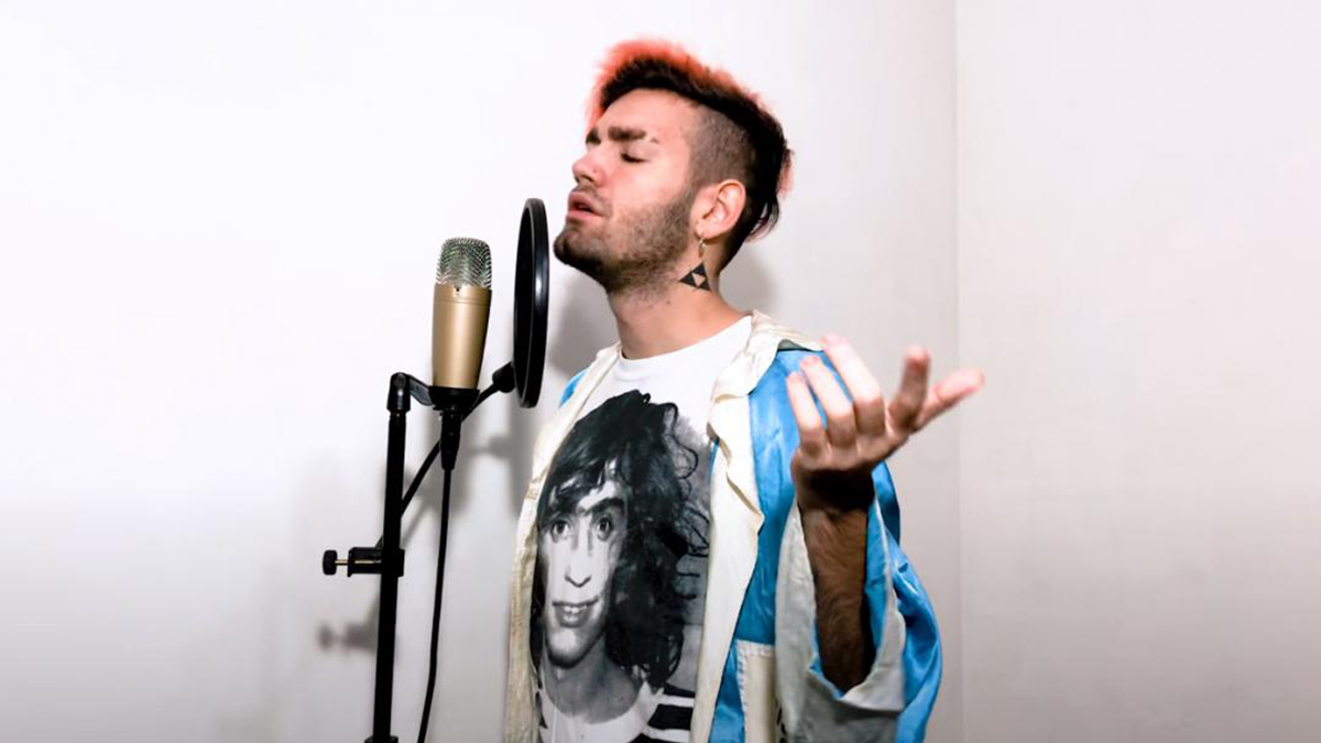 Homenaje a papá: Ramiro Bueno le dedicó un rap a Rodrigo