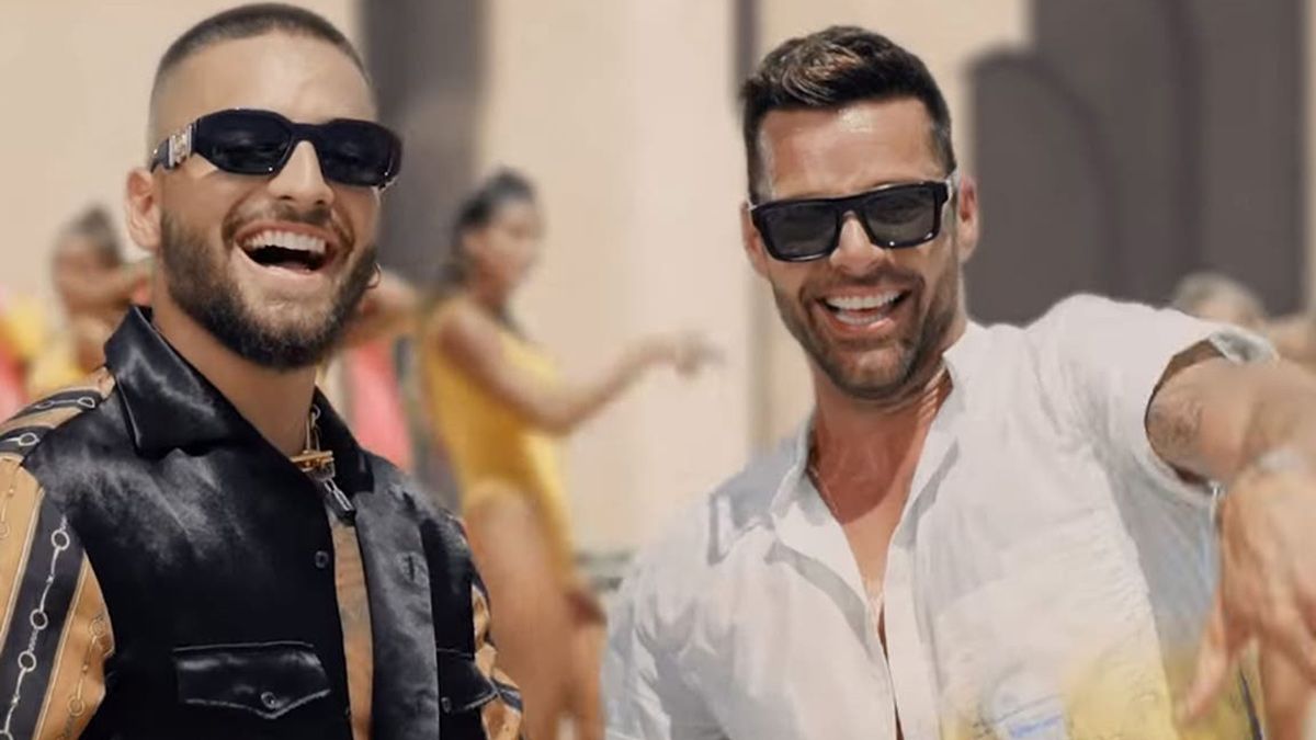 Maluma y Ricky Martin estrenaron No se me quita