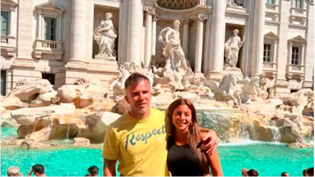 Las románticas fotos de Sol Pérez y su novio Guido Mazzoni en Roma
