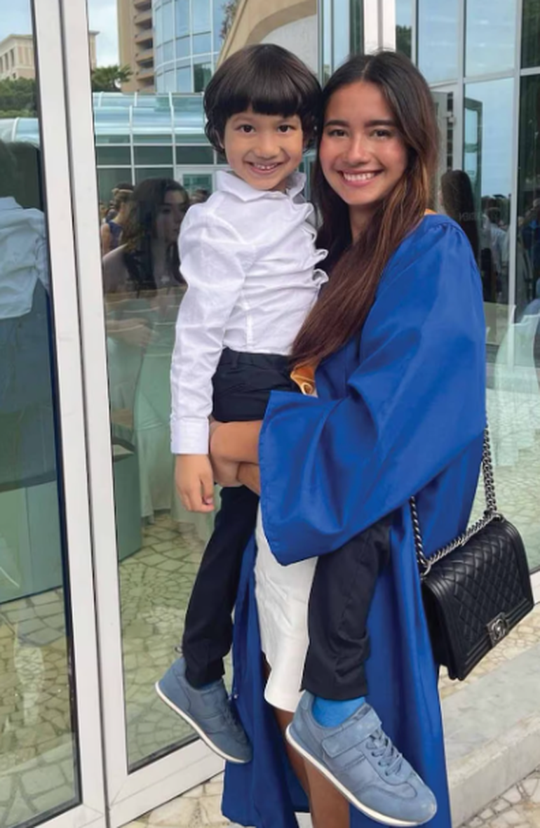 Así está hoy Andanin, la hija de Guillermo Vilas que la rompe en Mónaco