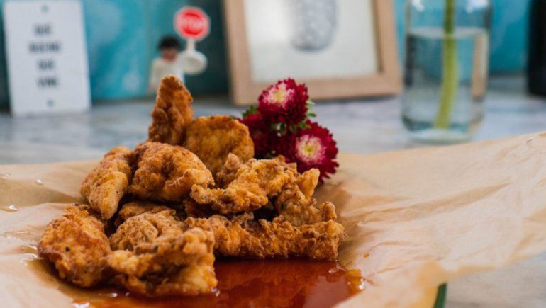 Receta para comer con la mano: Pollo frito