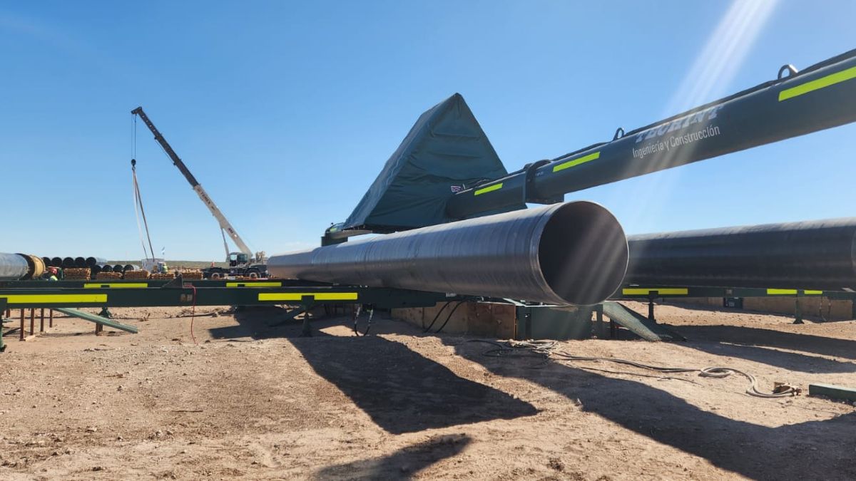 SACDE destacó la tecnología de punta para la obra del gasoducto