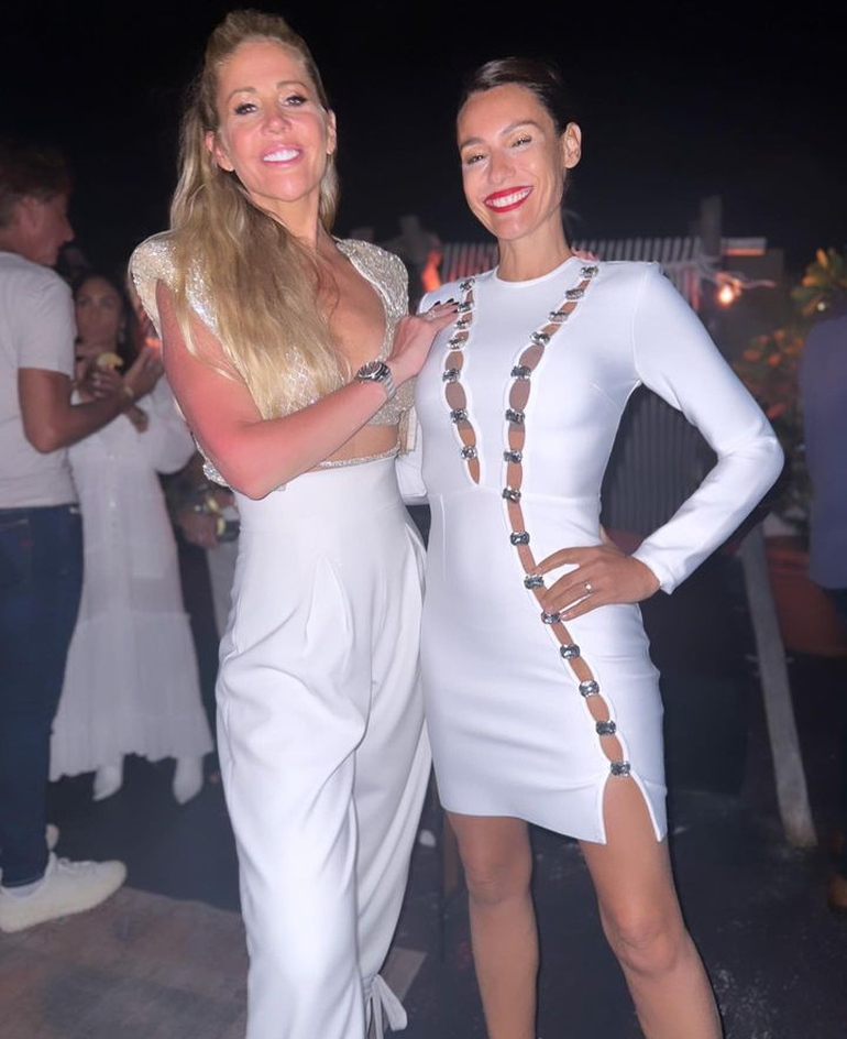El look que eligió Pampita para el cumpleaños en Miami de Barbie Simons