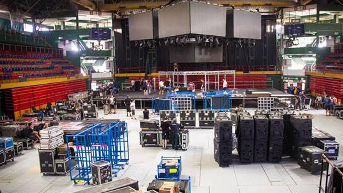 Así se prepara el Ruca Che para el show de Ricky Martin