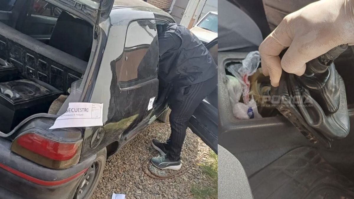 Le secuestraron el auto por un robo y encontraron su kiosco narco móvil