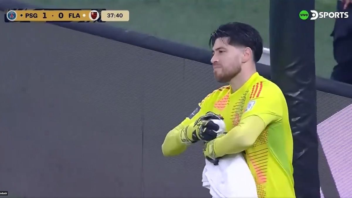 ¡Qué garrón! El error de Agustín Rossi para el gol de Kvaratskhelia en ...