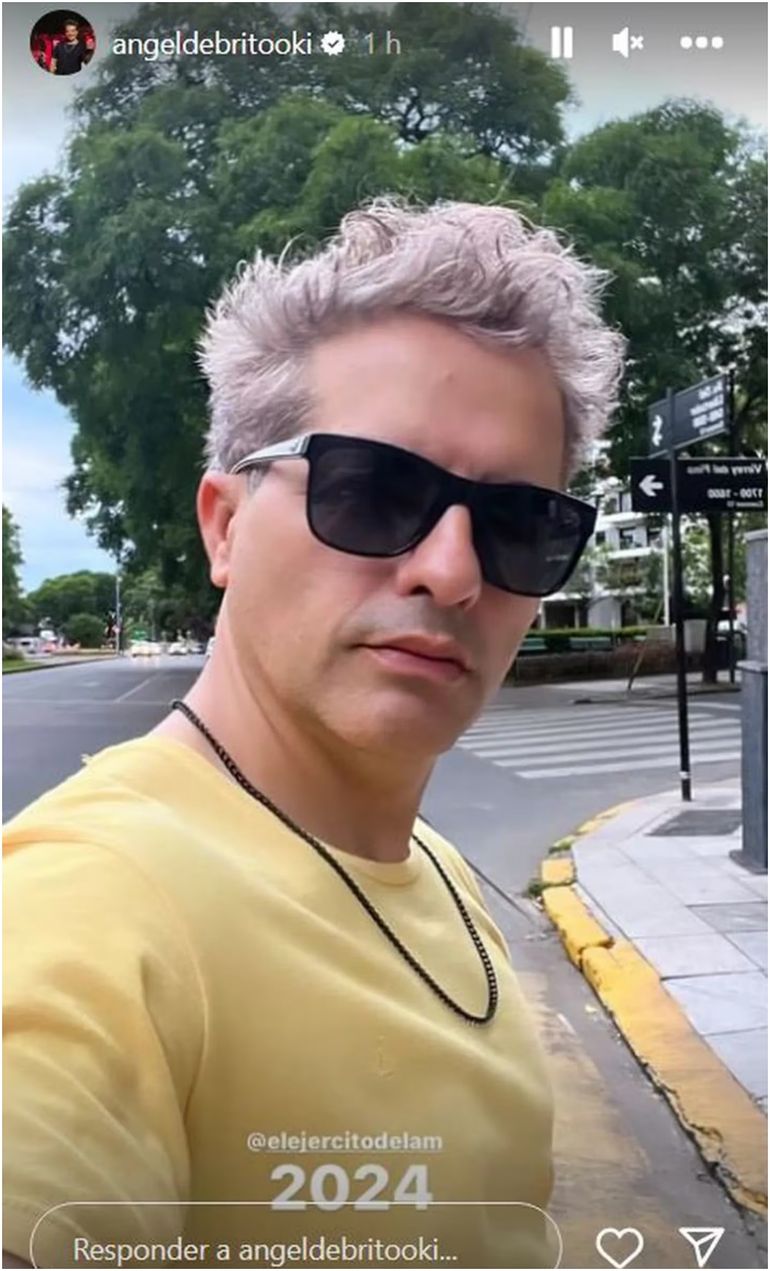 Así quedó Ángel de Brito tras su cambio de look para encarar 2024