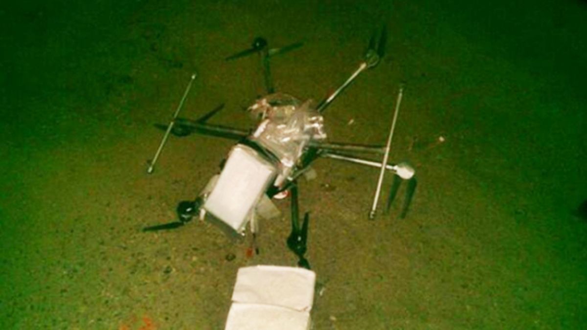 Apareció en México el primer narco-drone