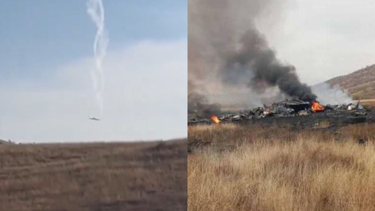 Así se estrelló un avión militar turco en Georgia: murieron los 20 ...