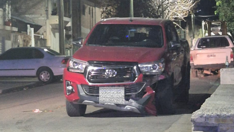 Video: así fue el momento del choque de la Hilux, cuyo conductor se ...