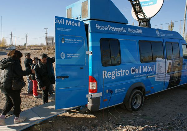 Conocé el cronograma del Registro Civil Móvil
