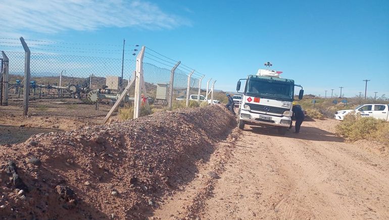 Se rompió un caño de YPF y produjo un derrame en un campo de Rincón Se rompió un caño de YPF y produjo un derrame en un campo de Rincón
