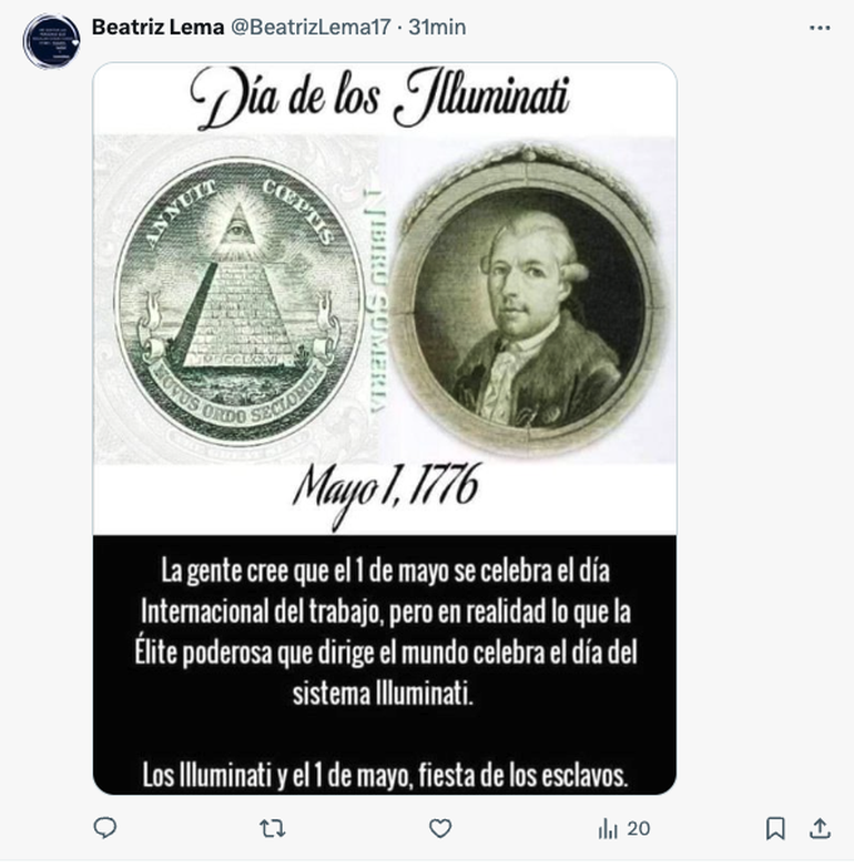 Manuel Adorni envío un mensaje por el Día del Trabajador, Alberto Samid ...