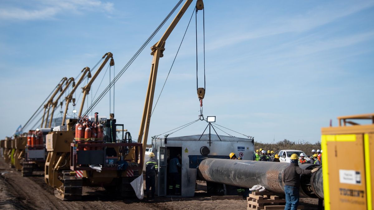 Comienzan a llenar el Gasoducto Néstor Kirchner