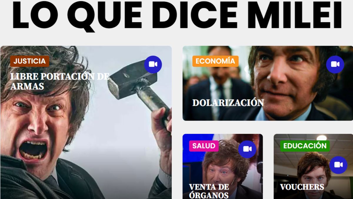 “Lo que dice Milei”, la frase de Sergio Massa que escondía una trampa ...