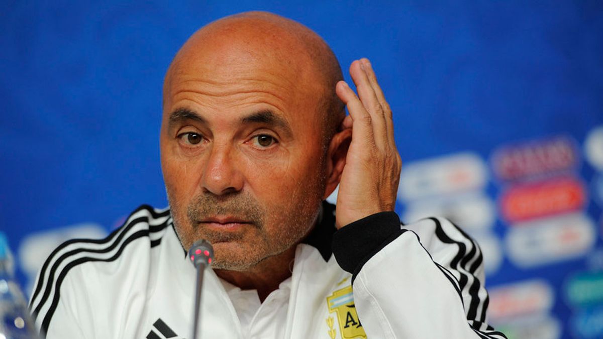 Sampaoli dolorido pero con ganas de seguir como DT de la Selección