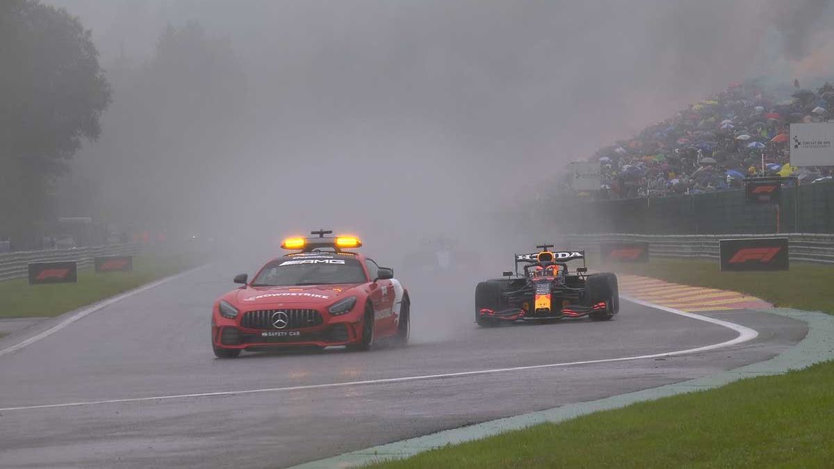 Fórmula 1: Verstappen ganó en Bélgica una carrera que no corrió
