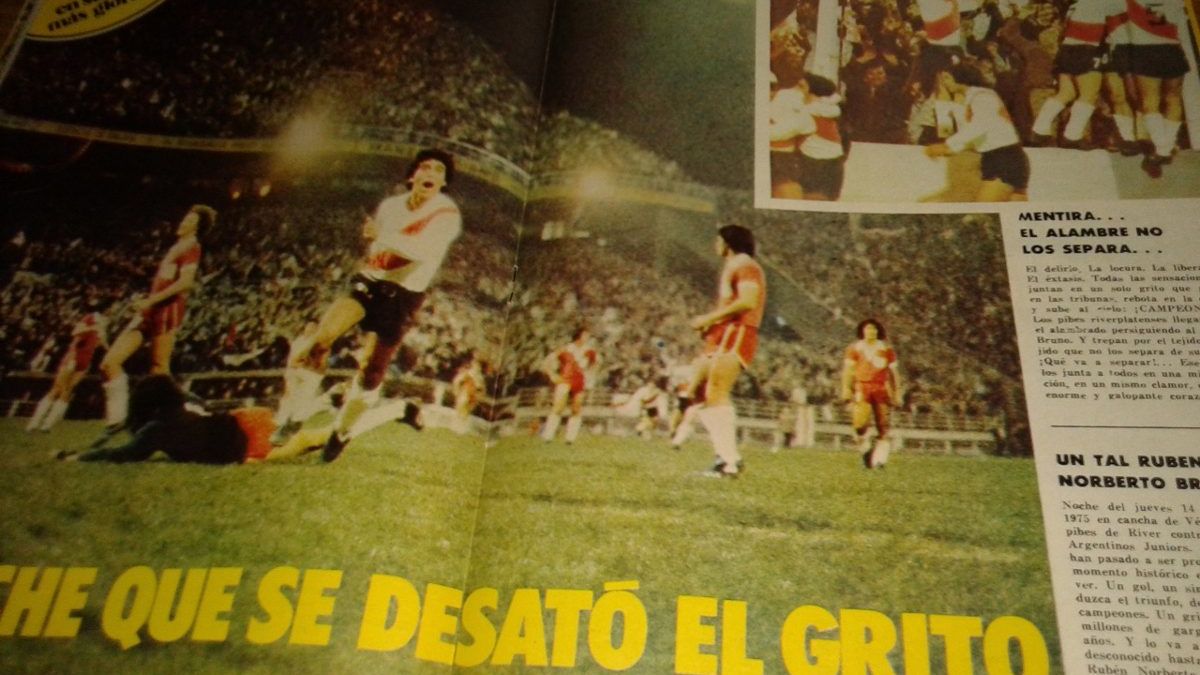 El día en que Bruno, un pibe desconocido, fue héroe del histórico River ...
