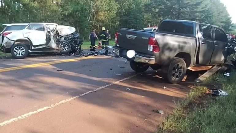 Funcionaria brasileña y su hijita se matan en la ruta