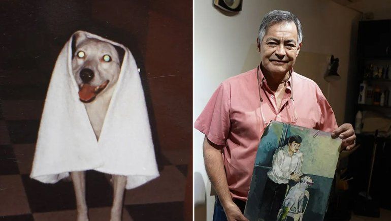 Doki, el perro de la cola verde al que amaba toda Neuquén