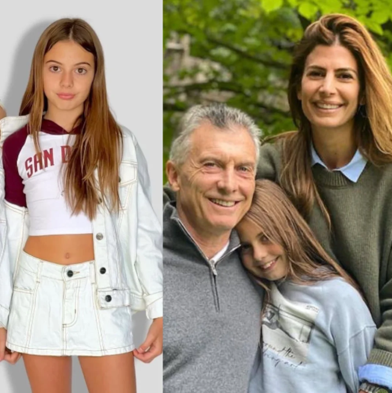 El outfit de Antonia Macri para jugar al tenis y cómo está hoy con 13 años