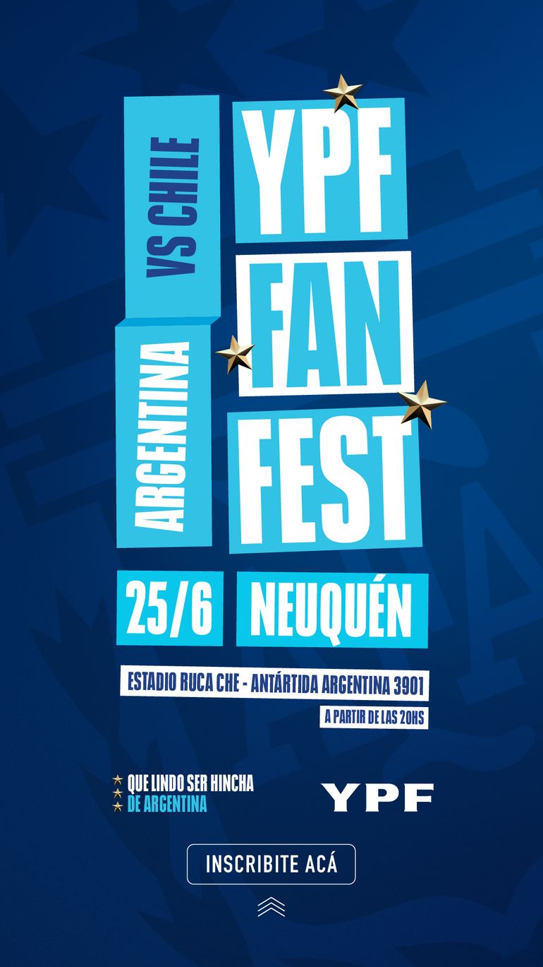 La Copa América se vive en el YPF Fan Fest